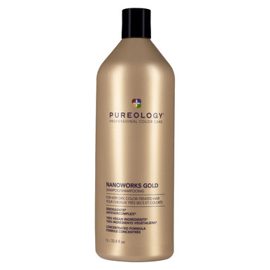 Pureology Nanoworks Gold Shampoo 1L – Pureology Official Stockist ...