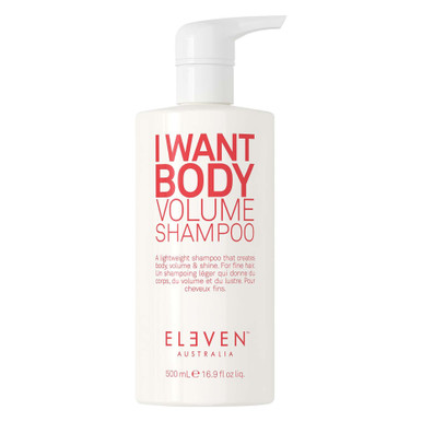 Eleven I Want Body Volume Shampoo 500ml - BeautyWorks