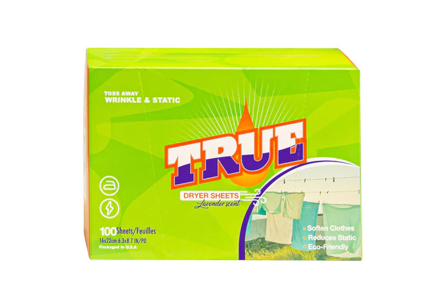 True Lavender Scented Dyer Sheets | 100 Sheets Each Box - Shades of Afrika Online