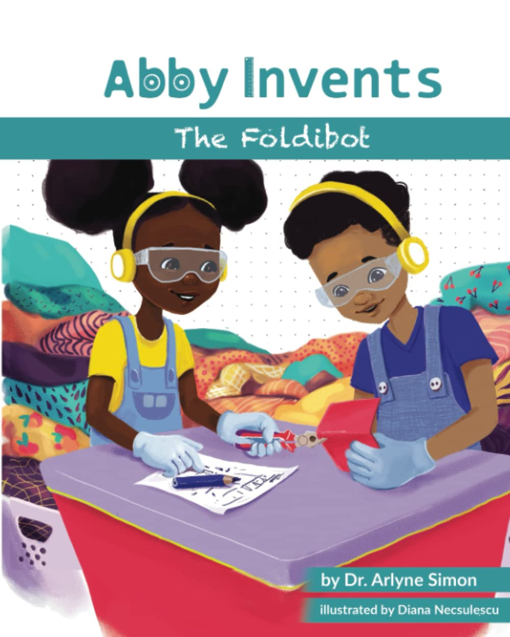Abby Invests The Foldibot by Dr. Arlyne Simon HB - Shades of Afrika Online