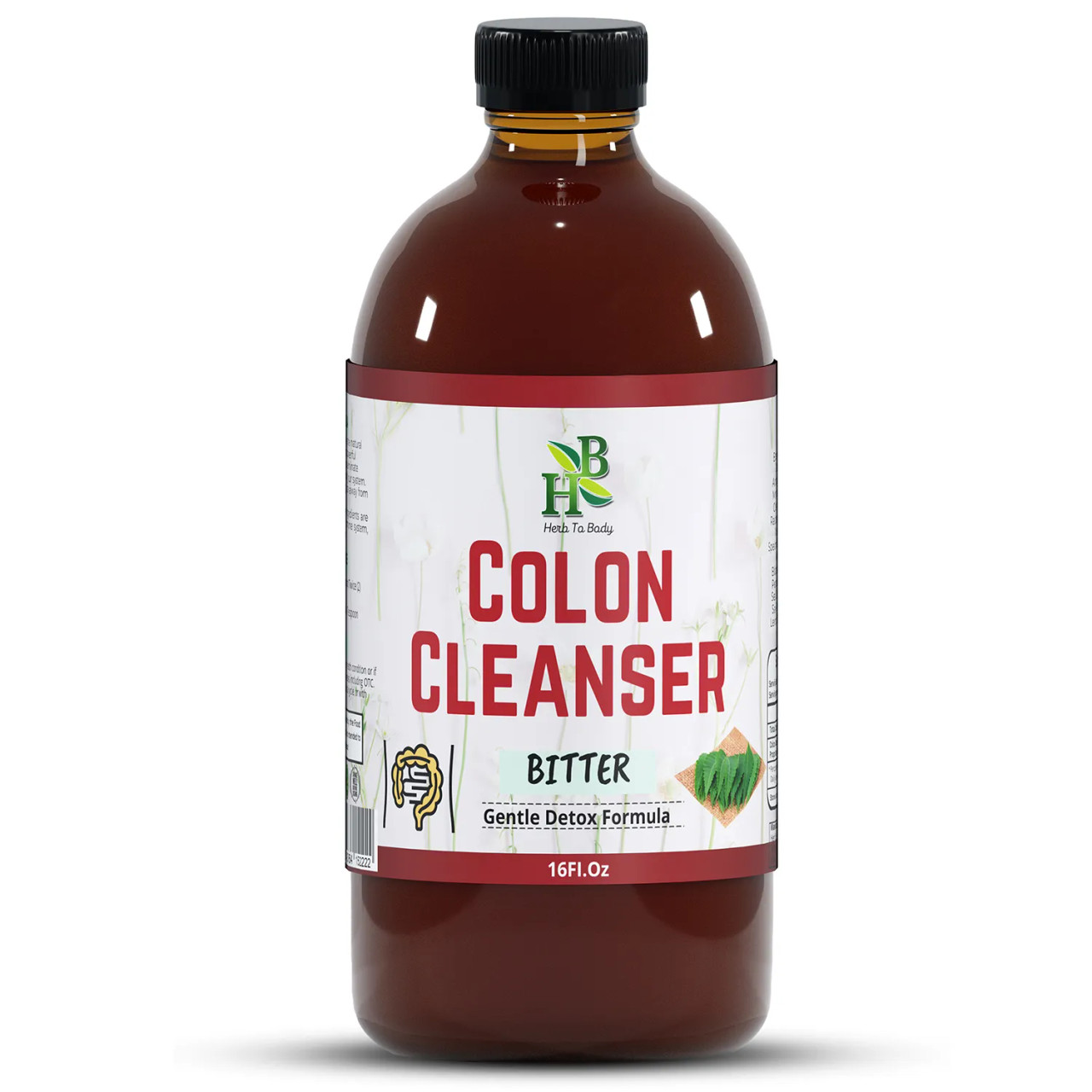 Herb to Body - Colon Cleanser Bitter - 16 oz Gentle Colon Cleansing ...