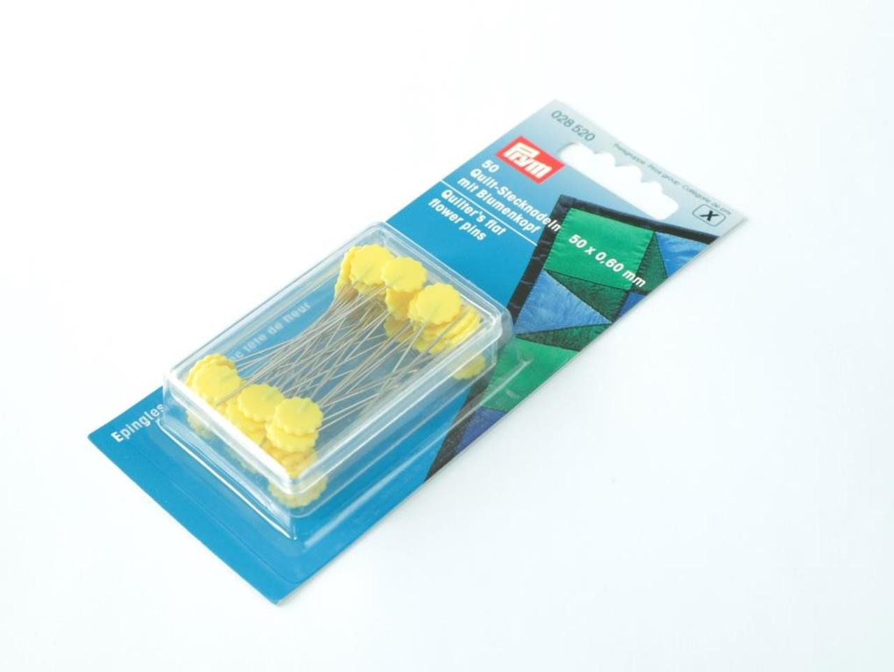 Haberdashery Prym Quilters Flat Pins Fabric Godmother