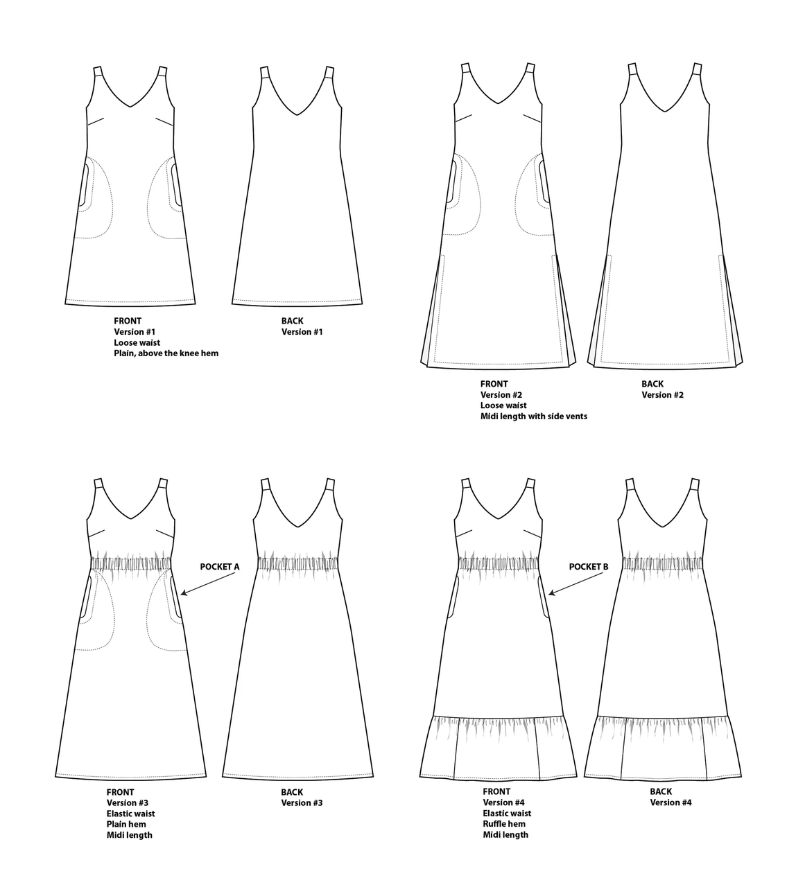 Sewing Patterns | Sew House Seven | Fabric Godmother