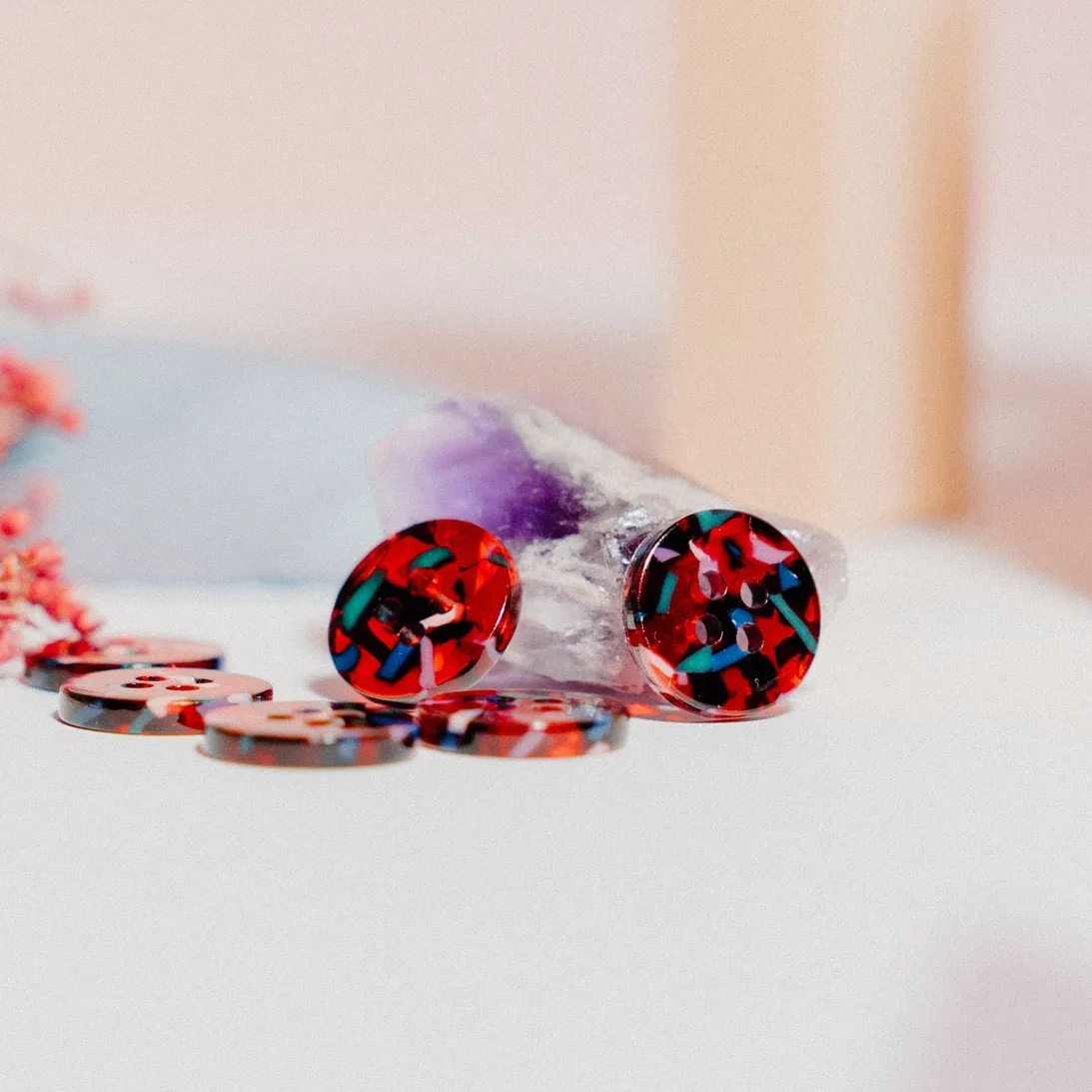 Pigeon Wishes | Buttons | Fabric Godmother