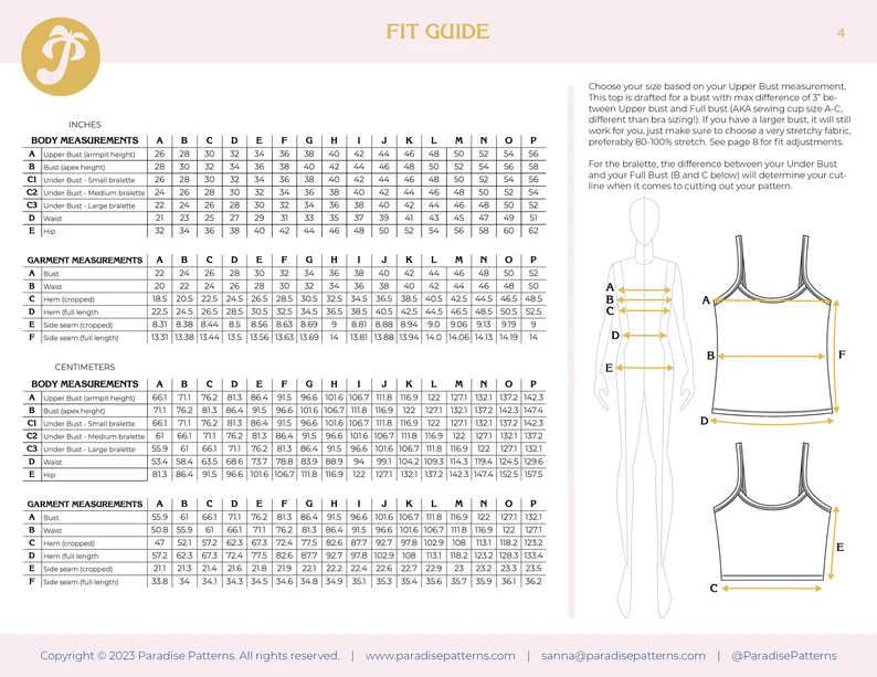 Sewing Patterns | Paradise Patterns | Fabric Godmother