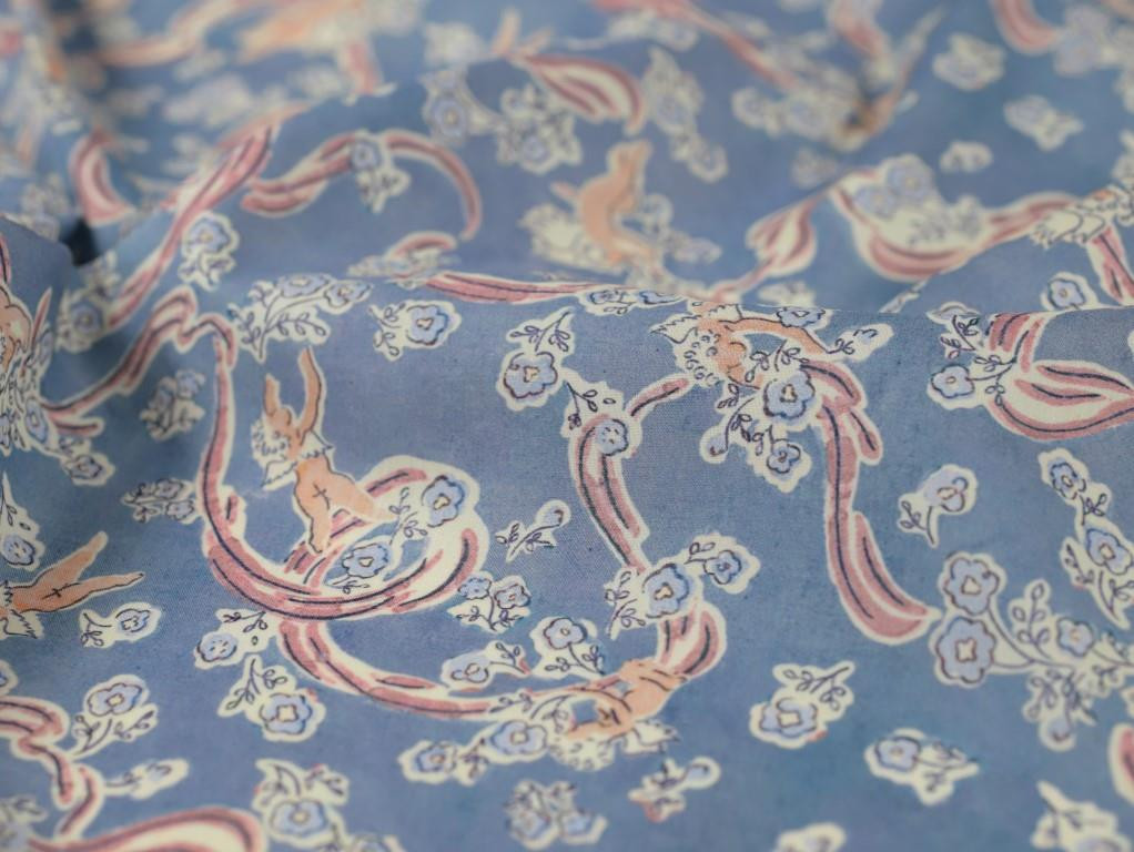 Dressmaking Fabric | Liberty Fabrics Tana Lawn® Love Grandma Lyn ...