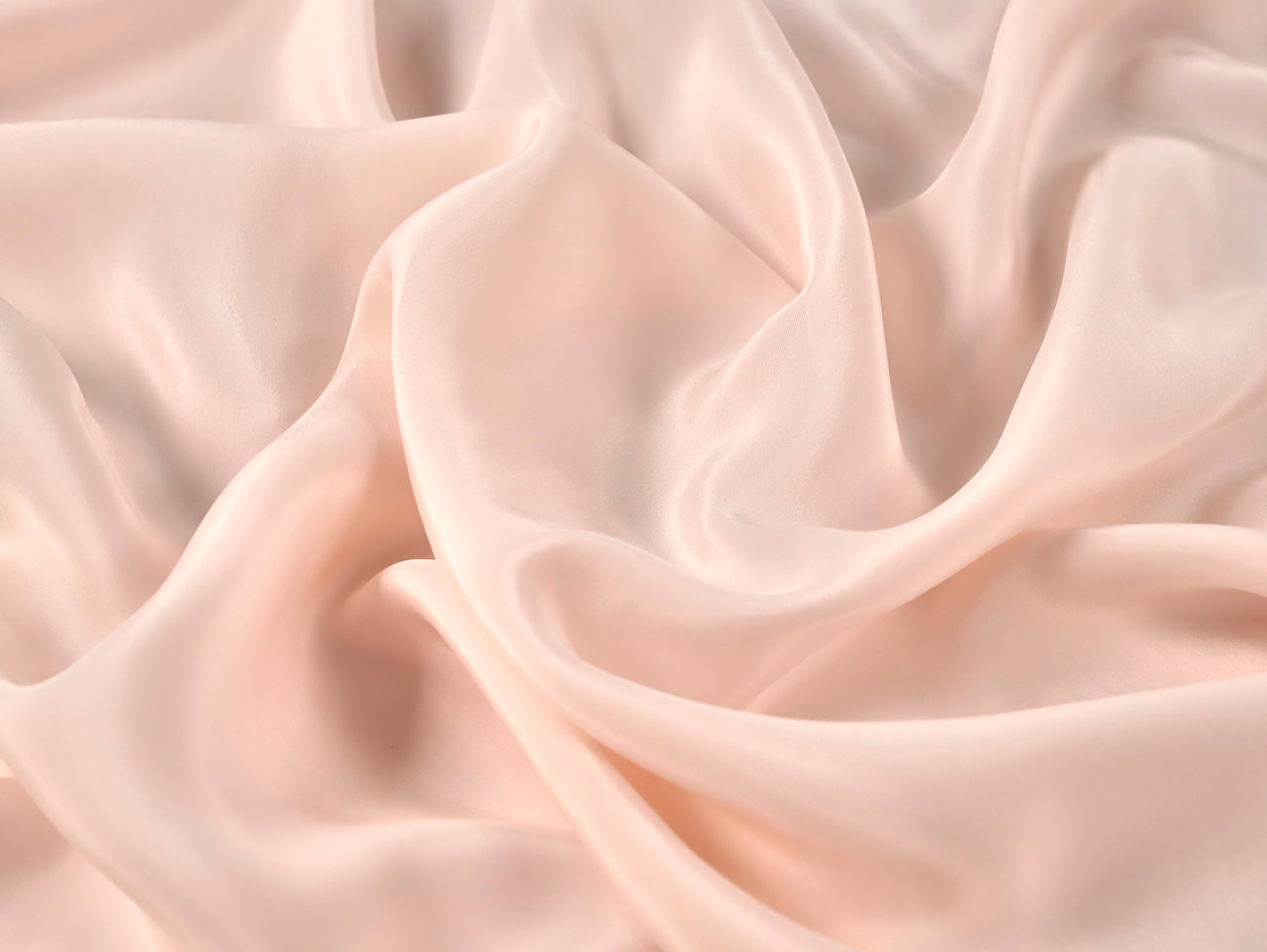 Dressmaking Fabric | Beatrice Silk Habotai - Blush | Fabric Godmother