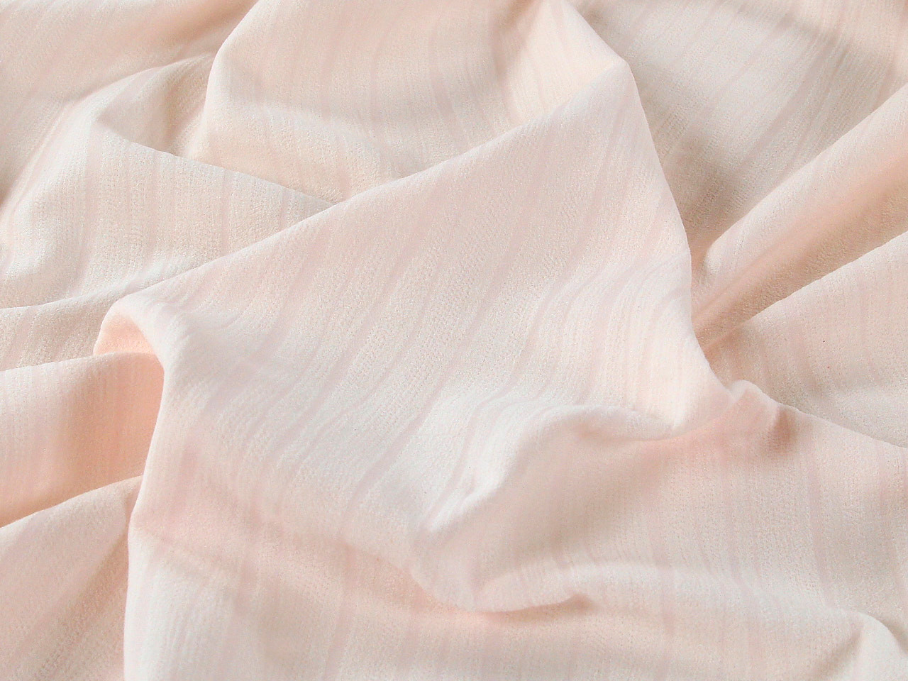 Dressmaking Fabric | Cora Stripe Stretch Cotton Jacquard - Pink ...