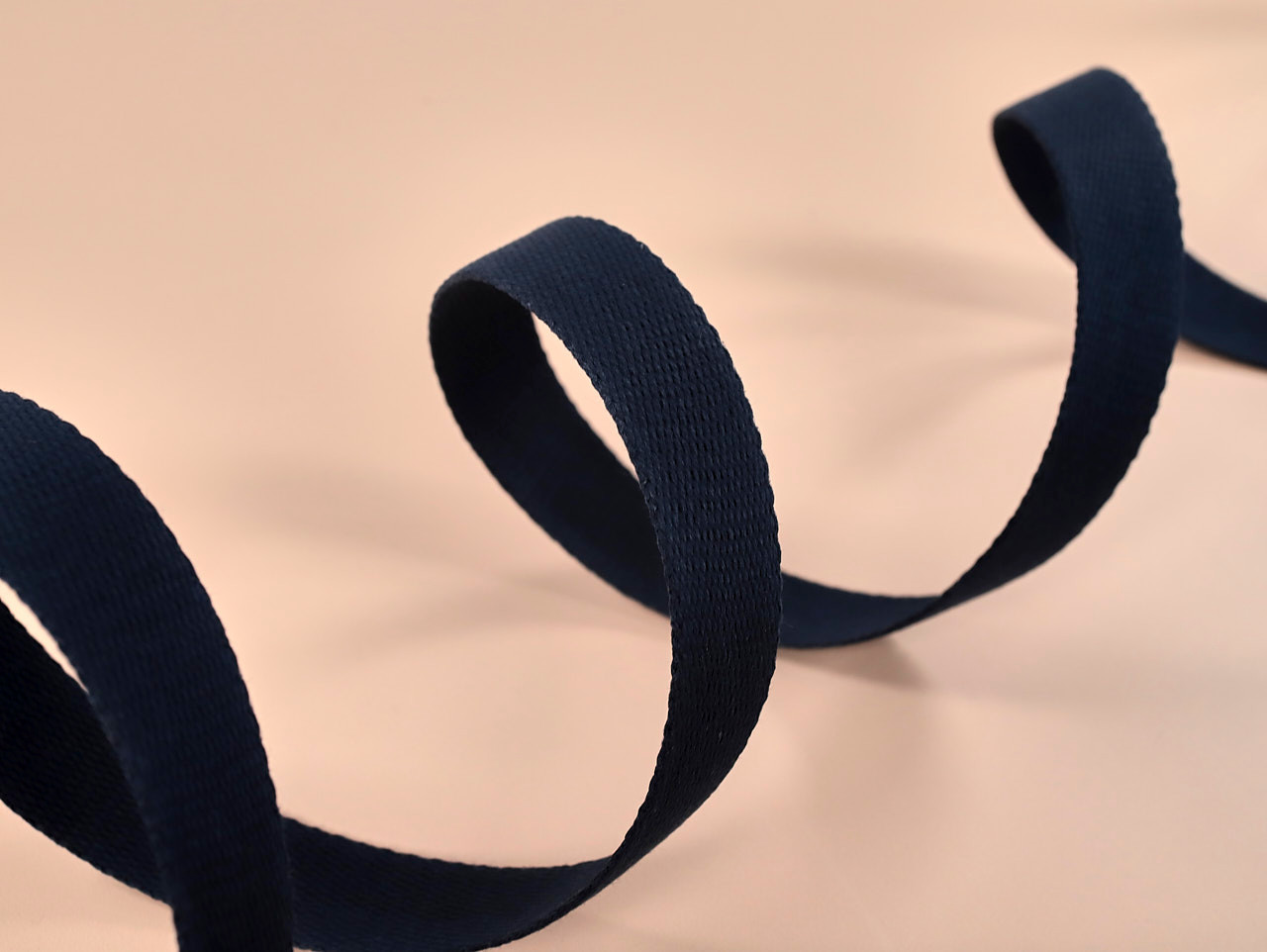 Haberdashery |Cotton Webbing - 30mm - Navy | Fabric Godmother