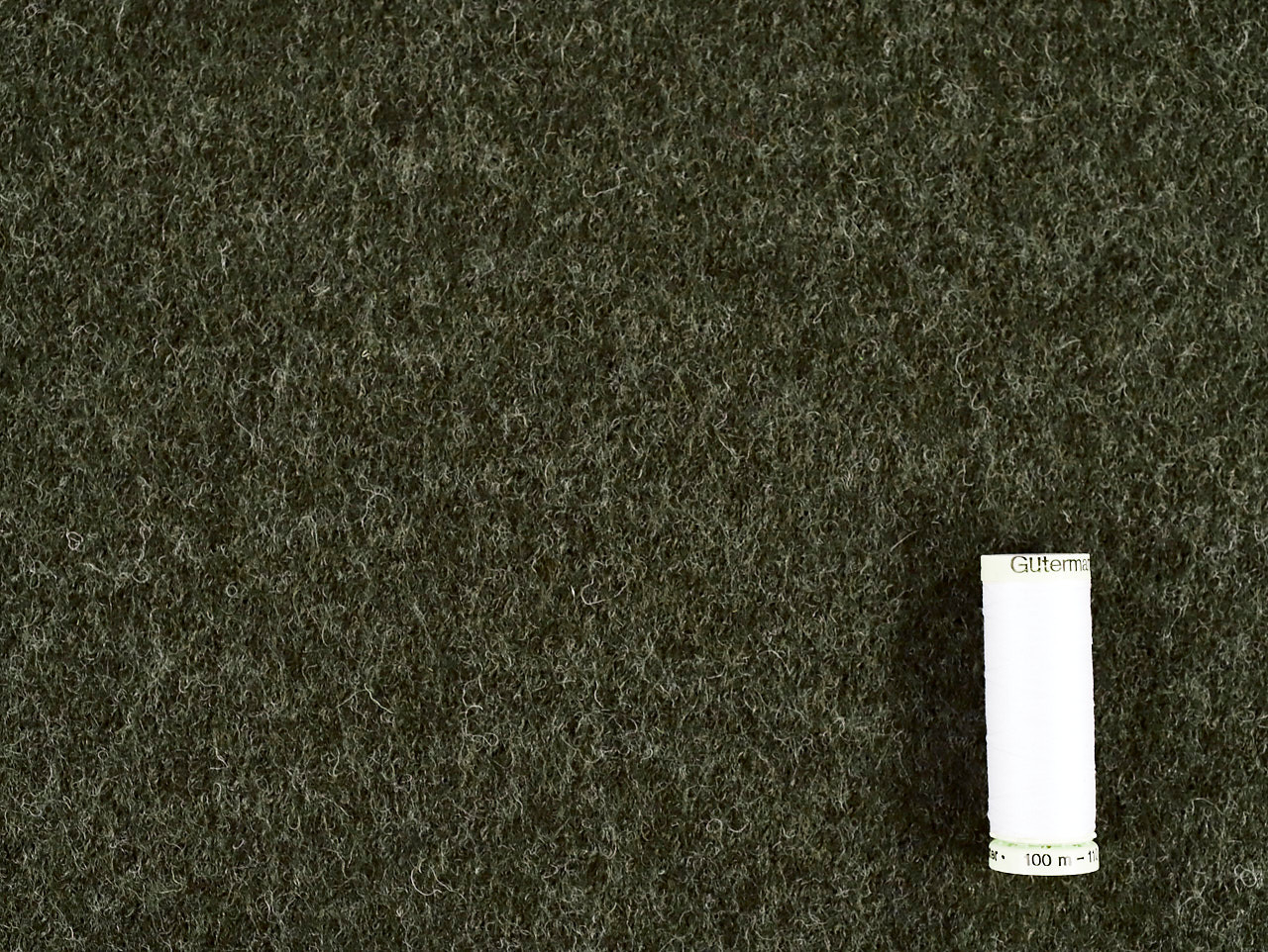 Dressmaking Fabric |Jules 100% Boiled Wool Coating - Moss | Fabric ...