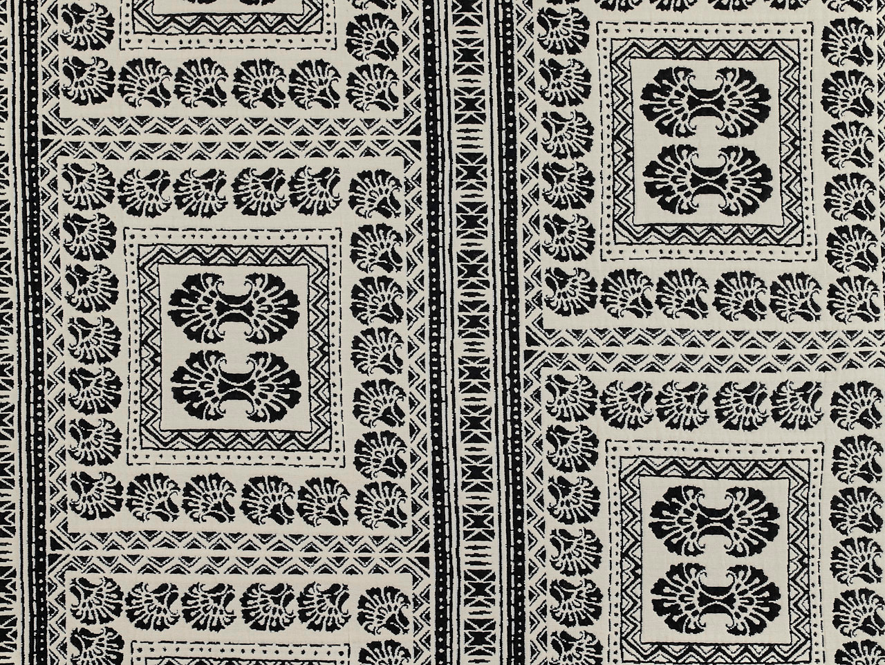 Dressmaking Fabric | Patchwork Floral Reversible Cotton Jacquard ...