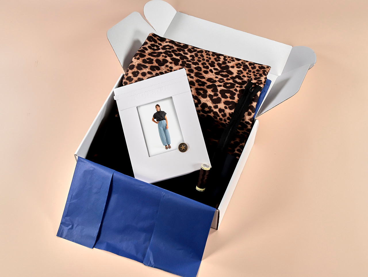 Sewing Kits | Sera Pants Kit - Ace Denim (sizes 6-20) | Fabric Godmother