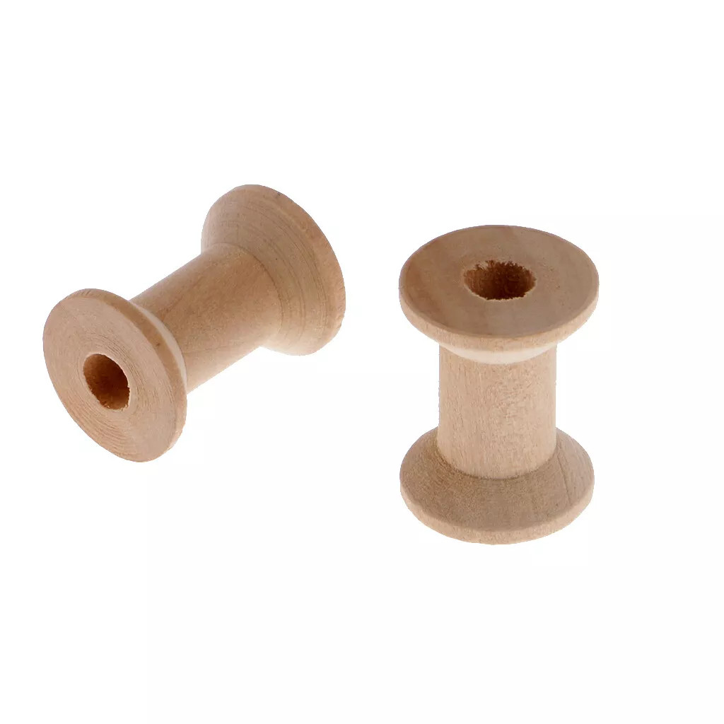 Haberdashery | Wooden Spools 30mm - 5 Pack | Fabric Godmother
