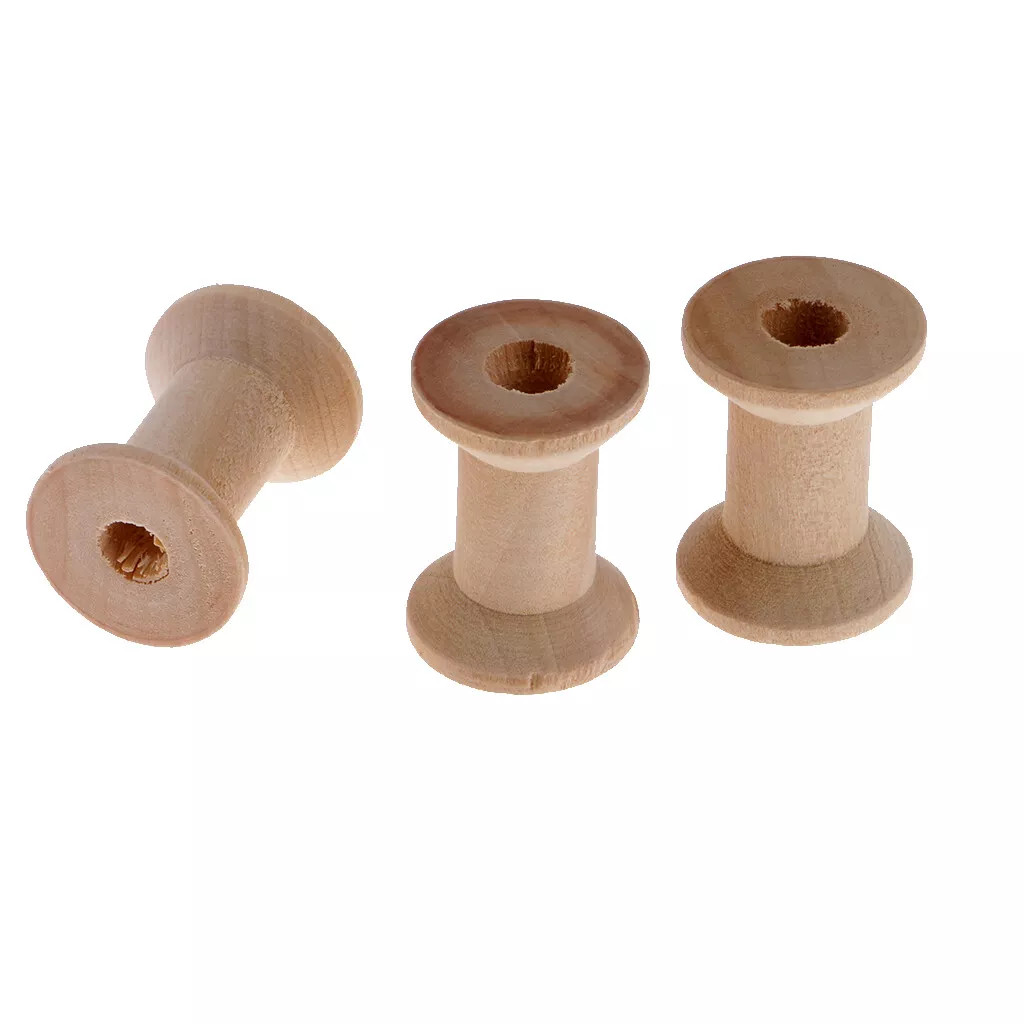 Haberdashery | Wooden Spools 30mm - 5 Pack | Fabric Godmother