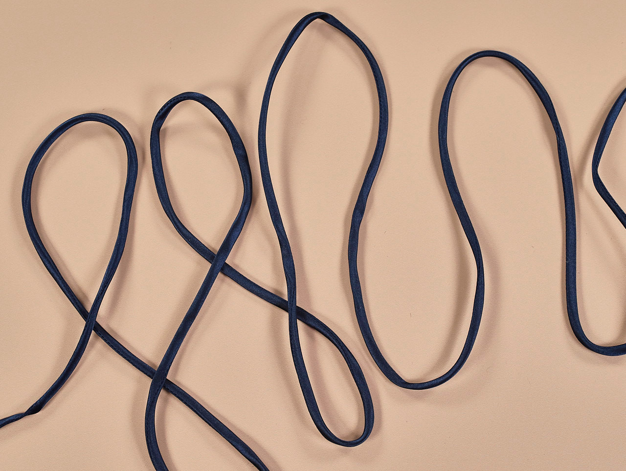 Haberdashery | Satin Cord - 6mm - Navy | Fabric Godmother