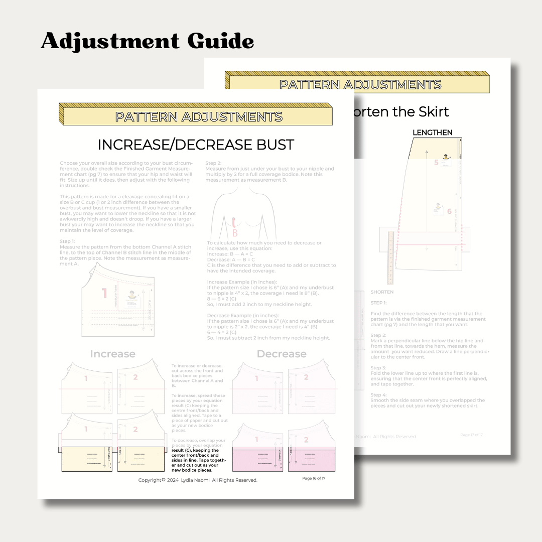 Sewing Patterns | Lydia Naomi | Fabric Godmother
