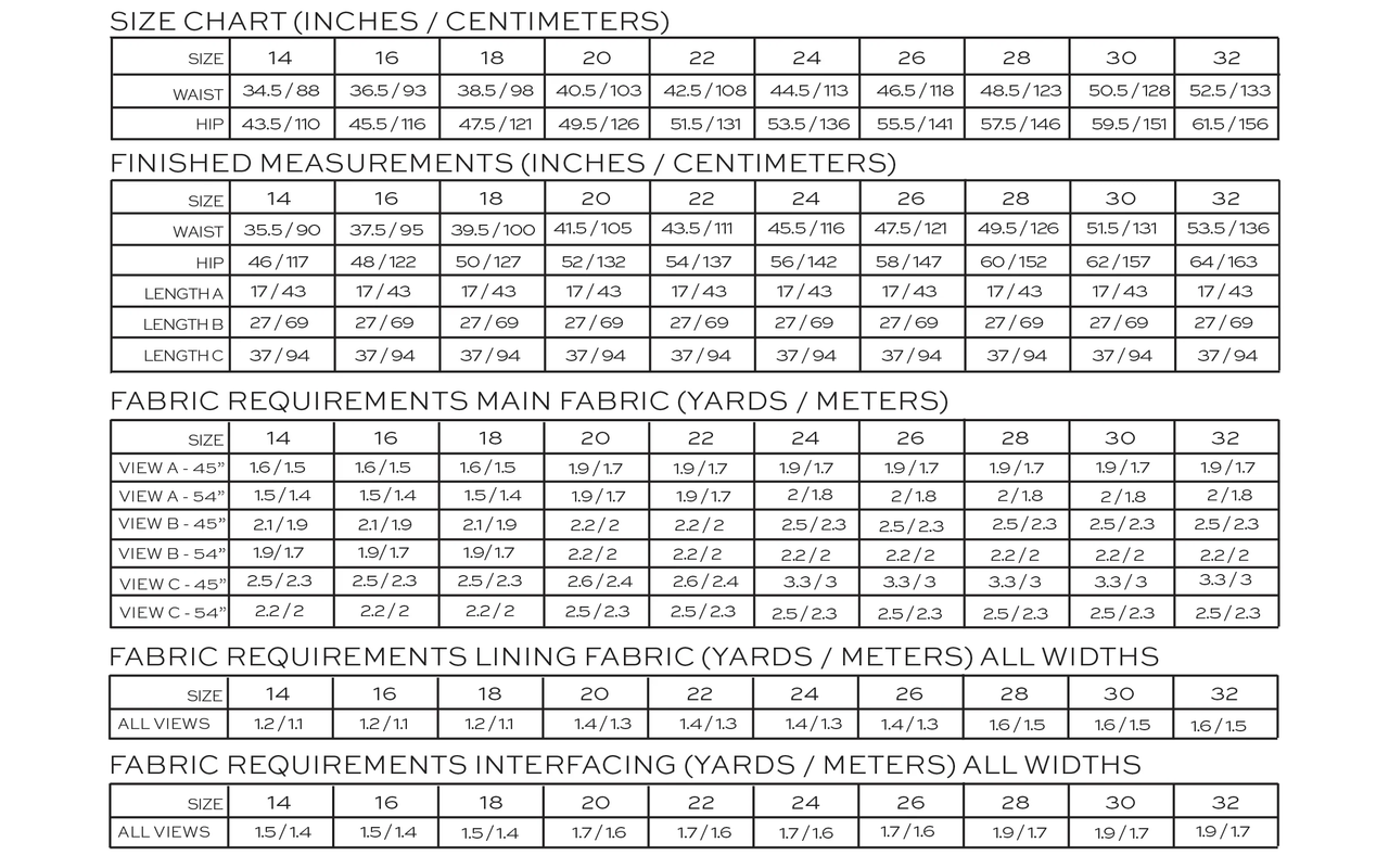 Sewing Patterns | True Bias | Fabric Godmother