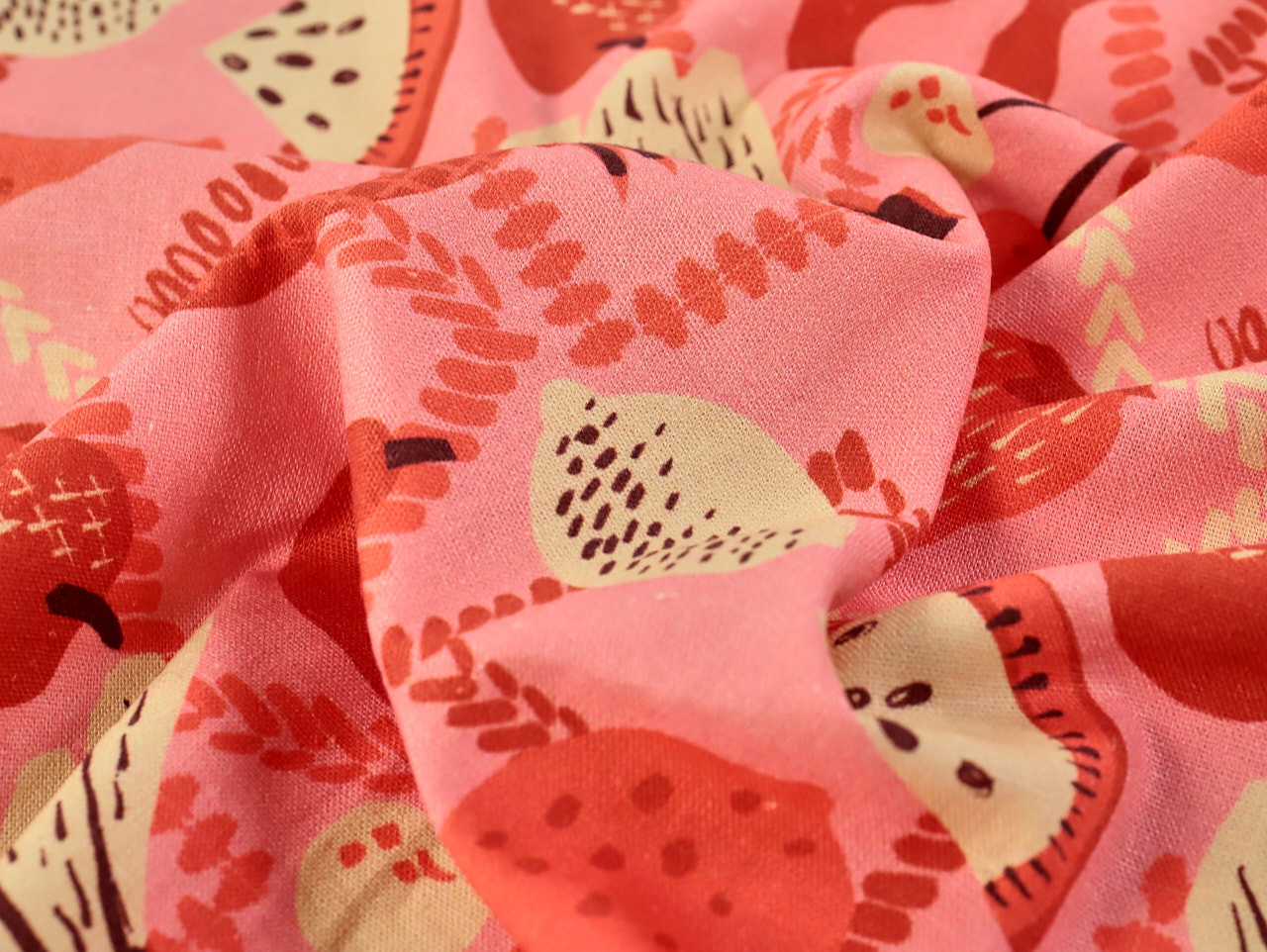 Dressmaking Fabric | Carmen Viscose & Linen - Pink | Fabric Godmother