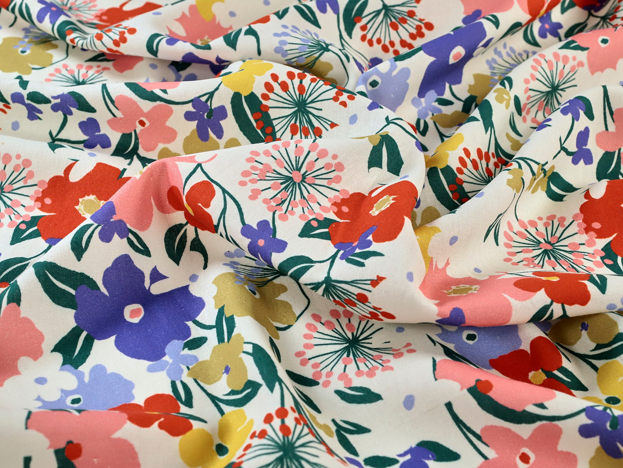 Dressmaking Fabric | Valerie Viscose & Linen - Ivory | Fabric Godmother
