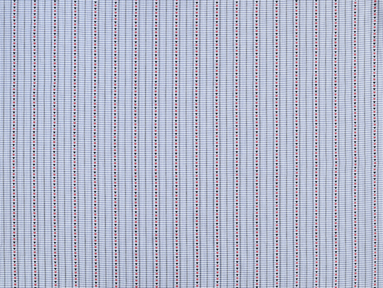 Dressmaking Fabric | Aliza Heart Gingham Cotton Lawn - Blue | Fabric ...