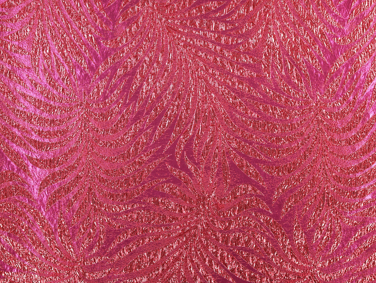 Dressmaking Fabric | Denisa Jacquard Flower Brocade - Magenta | Fabric ...