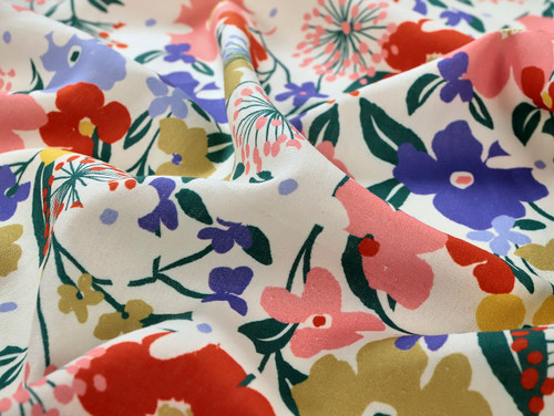 Dressmaking Fabric | Valerie Viscose & Linen - Ivory | Fabric Godmother