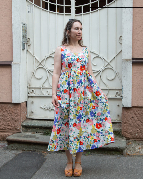 Dressmaking Fabric | Valerie Viscose & Linen - Ivory | Fabric Godmother
