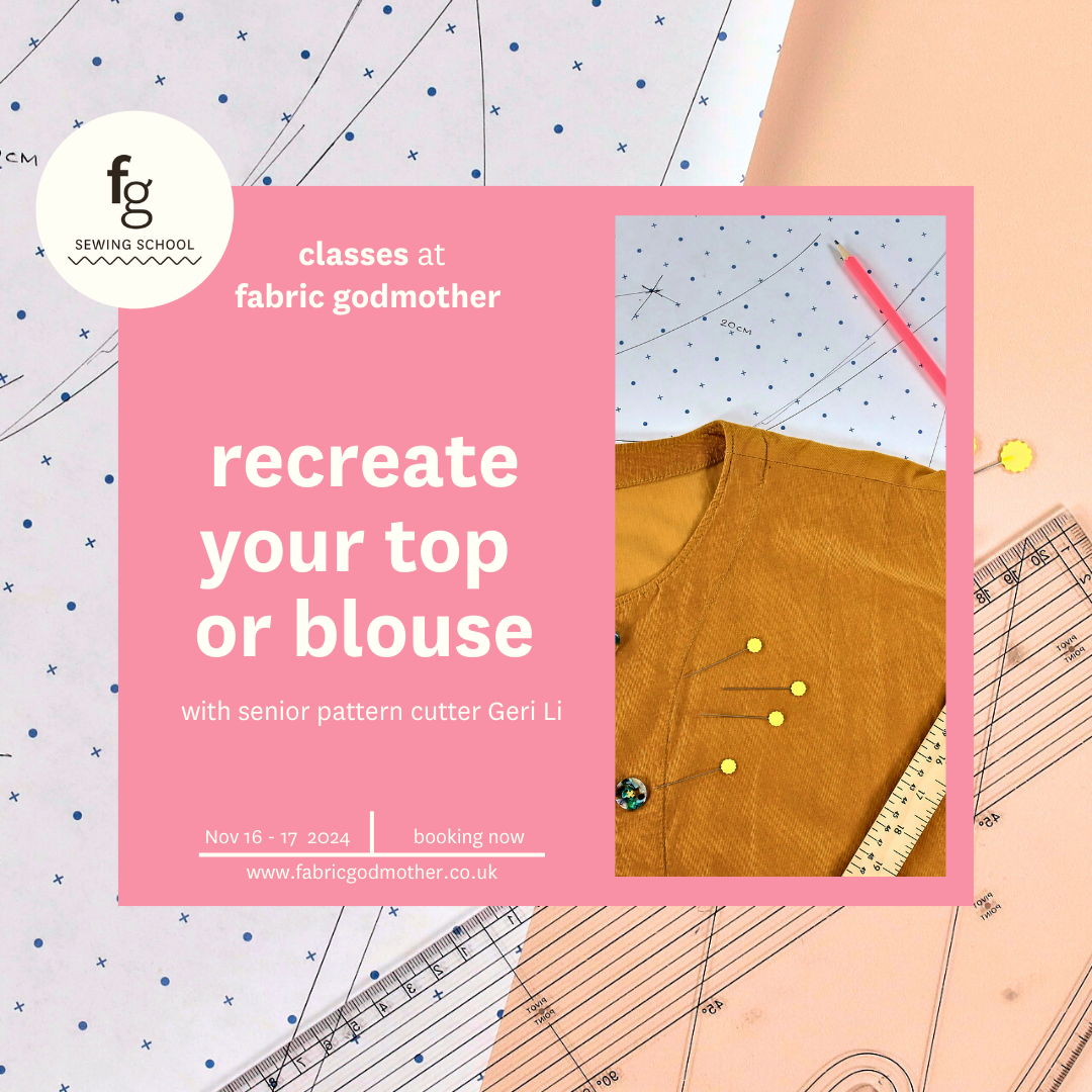 Get to know our Pattern-cutting tutor, Pattern Wiz – Geri Li. - Fabric ...