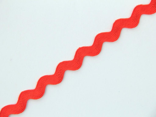 Dressmaking Trim | Ric Rac Braid - Orange | Fabric Godmother