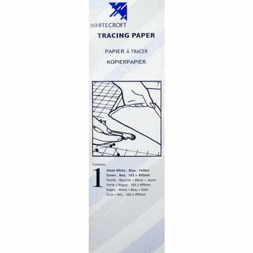 Haberdashery | Coloured Tracing Paper Pack | Fabric Godmother