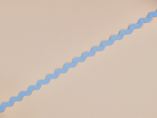 Dressmaking Trim | Ric Rac Braid - Light blue | Fabric Godmother