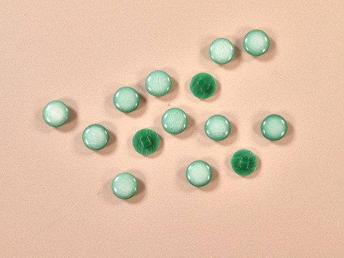 Haberdashery | Jade Shank Button - 14mm - Green| Fabric Godmother