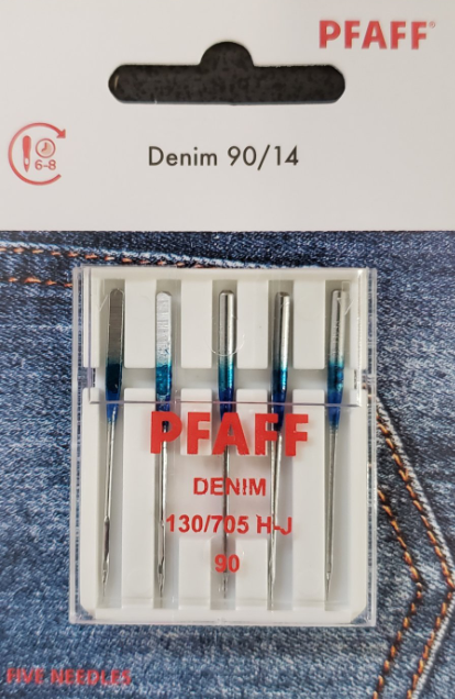 Husqvarna | PFAFF Denim Needles - 90/14 | Fabric Godmother