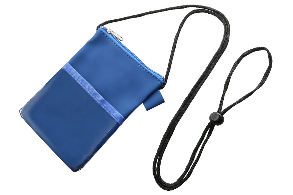 Royal Blue Vinyl Credential Wallet (100 Pieces)