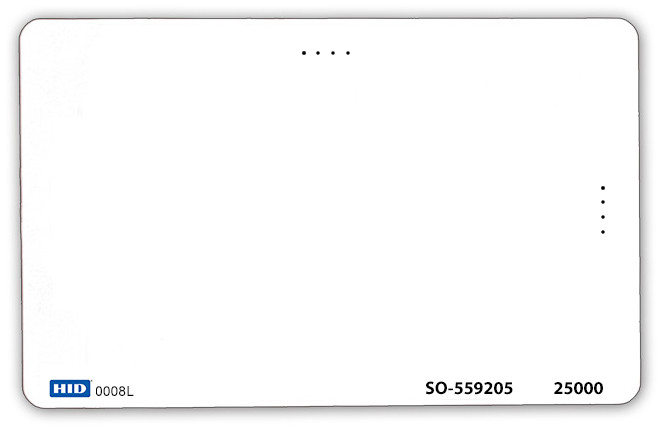 HID ISOProx II Cards 1386LGGMN Isoprox II Card H10301