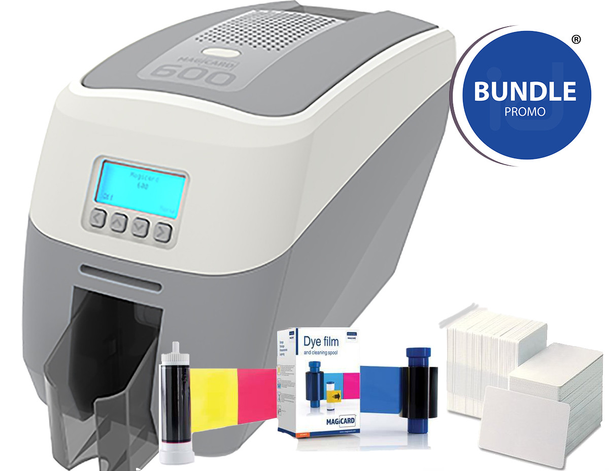 MAGICARD | 600 Dual-Sided Printer Bundle (3652-5021/2-01)