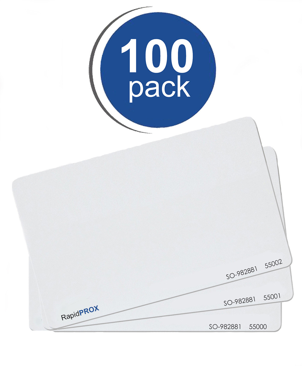 RapidPROX® PROXPak™ - 100 DUOXT Cards, Compare to HID 1336LGGMN