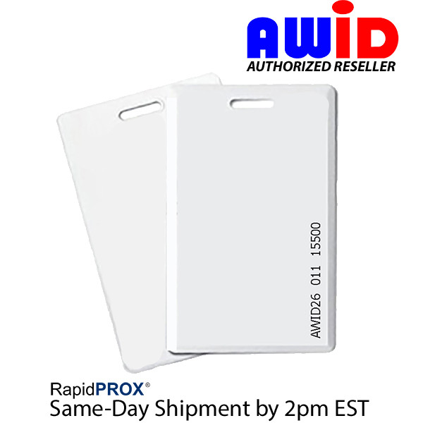 AWID Proximity Cards, Clamshell Card, CS-AWID-0-0, CS-AWID