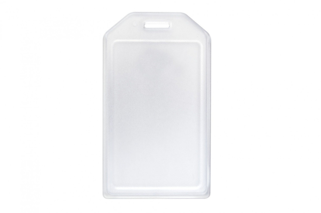 BRADY | Rigid Plastic Luggage Tags, cLEAR, 1840-6200 (100 Holders)