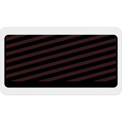 BRADY | Large Adhesive Expiring BADGE BACK with Red Bars, T6032AL (1000 ...