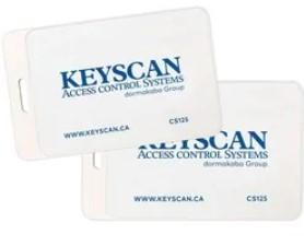 KEYSCAN | CS125-26 125 KHz 26-bit Clamshell Proximity Cards (50 Pack)