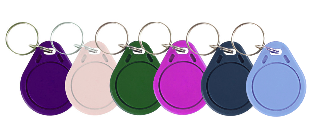 EconoPROX | SKY BLUE Proximity Key Fob for HID 125kHz Proximity Technology