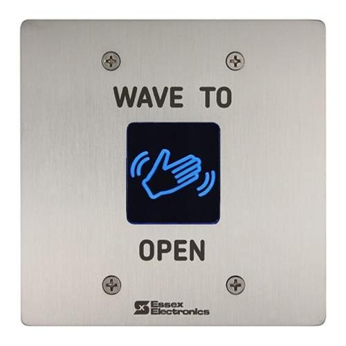 ESSEX | HEW-3S Hand-E-Wave Double Gang, Stainless Faceplate