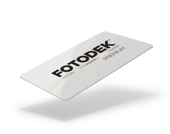 FOTODEK | Premium quality Blank White CR100 size plastic cards Pack of ...