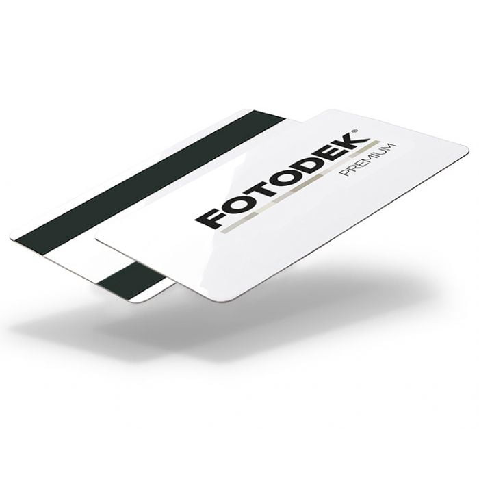 FOTODEK | PREMIUM Blank White PVC Cards with HiCo 4000oe and LoCo 300oe ...