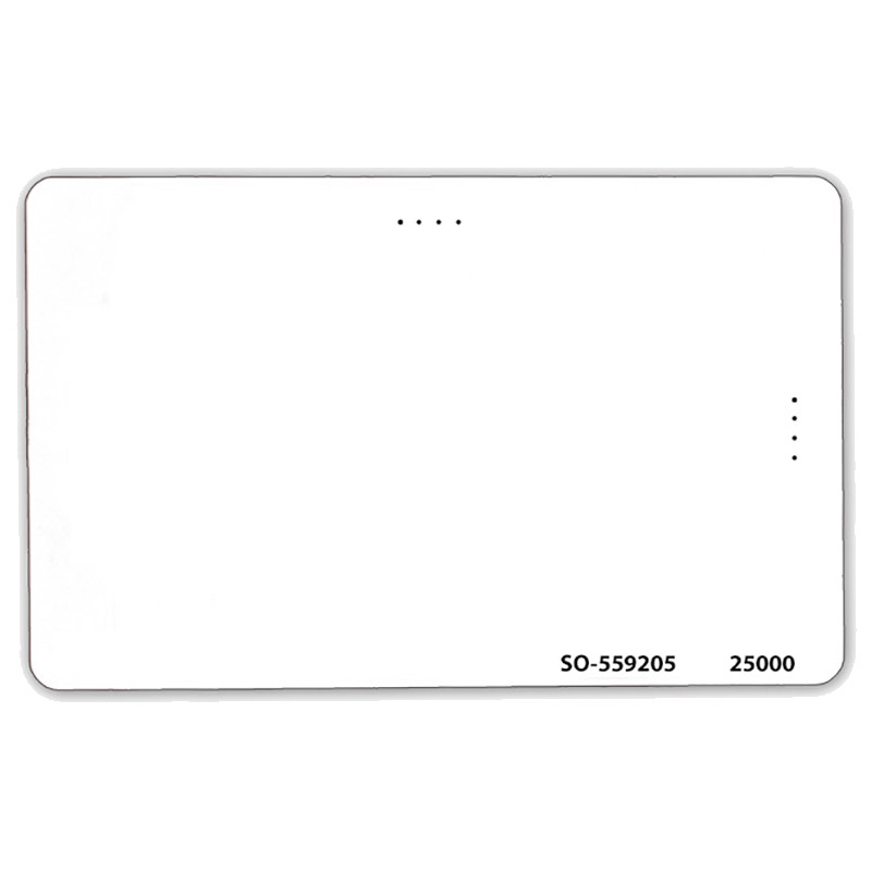 RAPIDPROX | RE-WRITABLE Blank White ISO Proximity Cards, 125kHz HID ...
