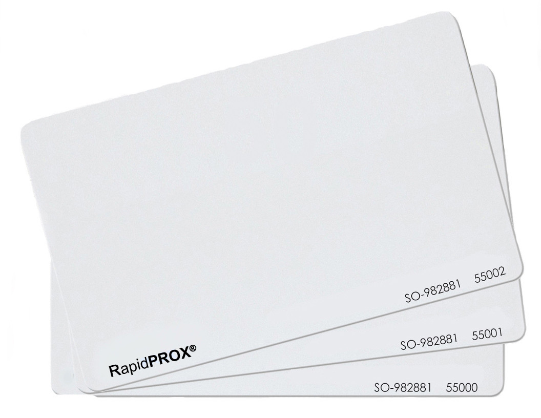 RapidPROX Proximity ISOXT Cards for HID 125kHz Proximity Technology