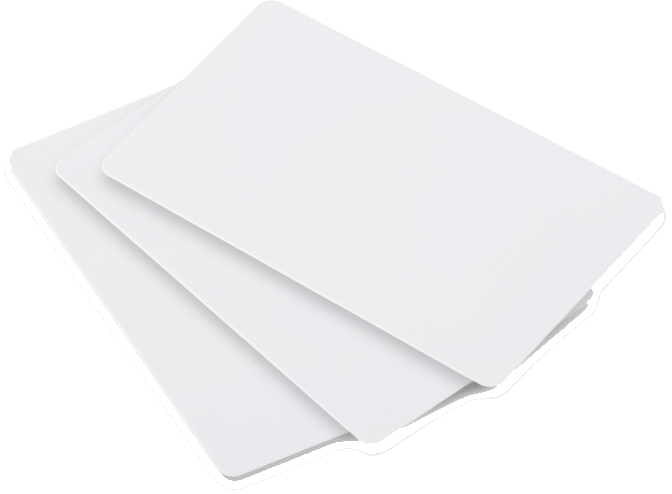 EVOLIS | 30mil PVC Re-Writable PVC Cards (BLUE), C5101