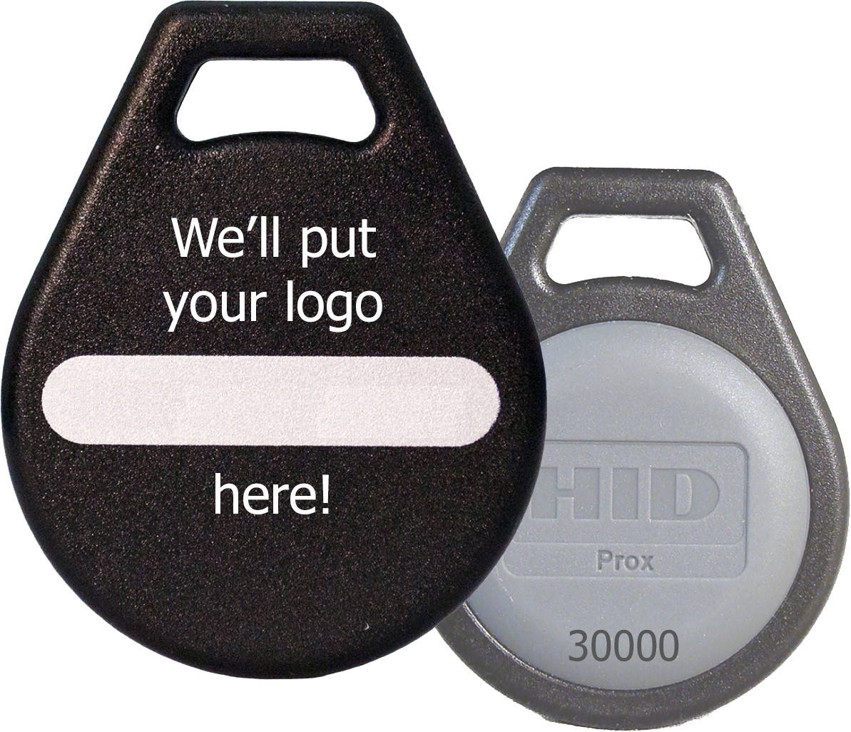 Custom-Printed HID ProxKey III Proximity Key Fob, H10301