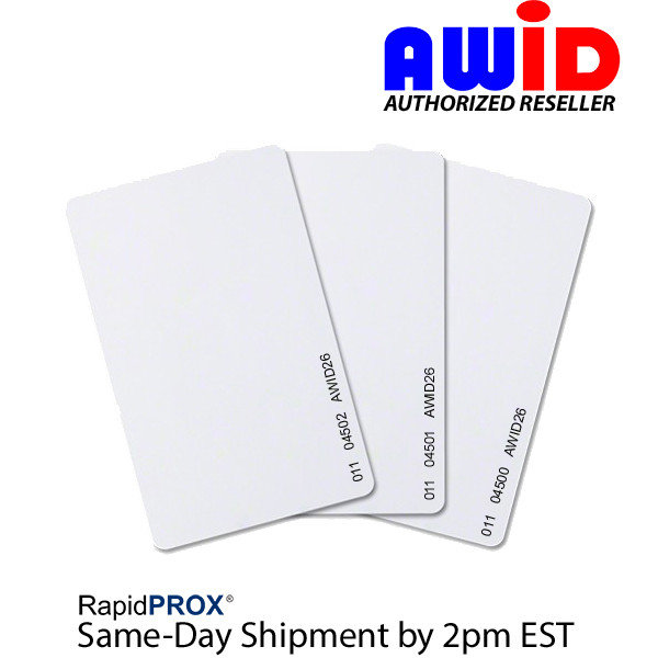 Genuine AWID ISO Proximity Cards